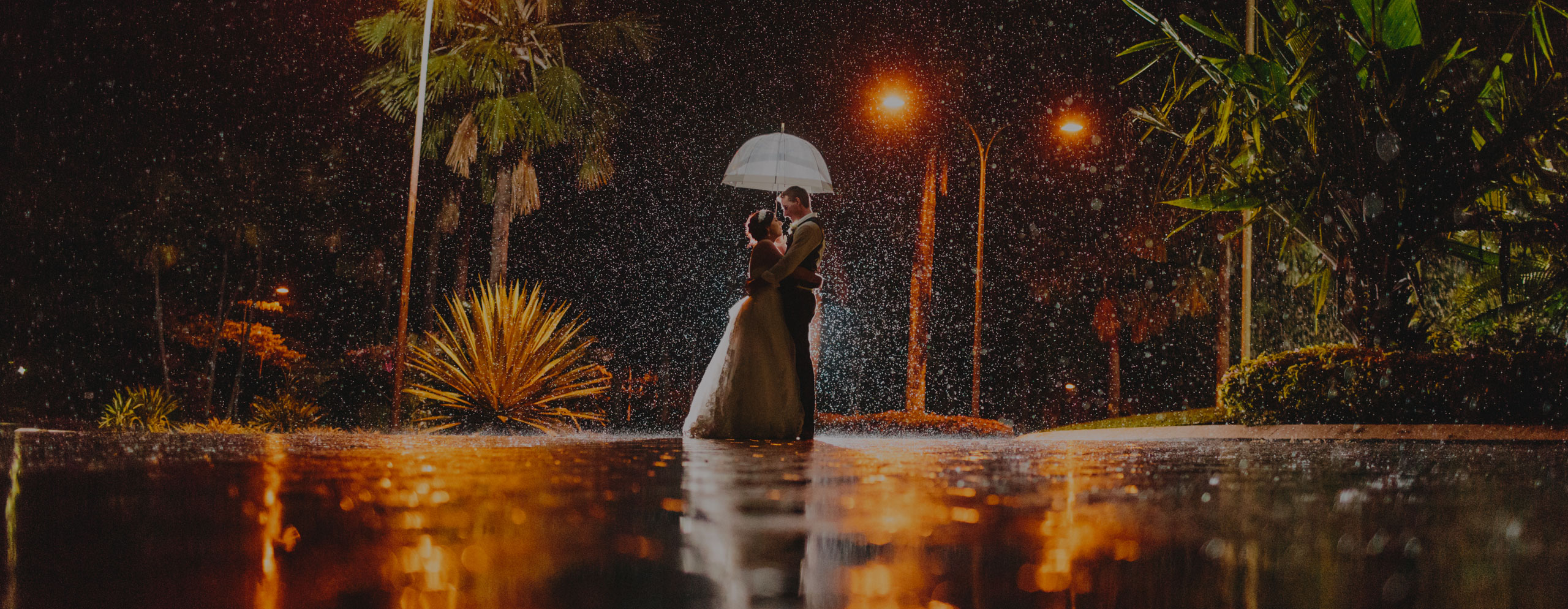 Night portraits in the rain. - Matthew Evans Photography